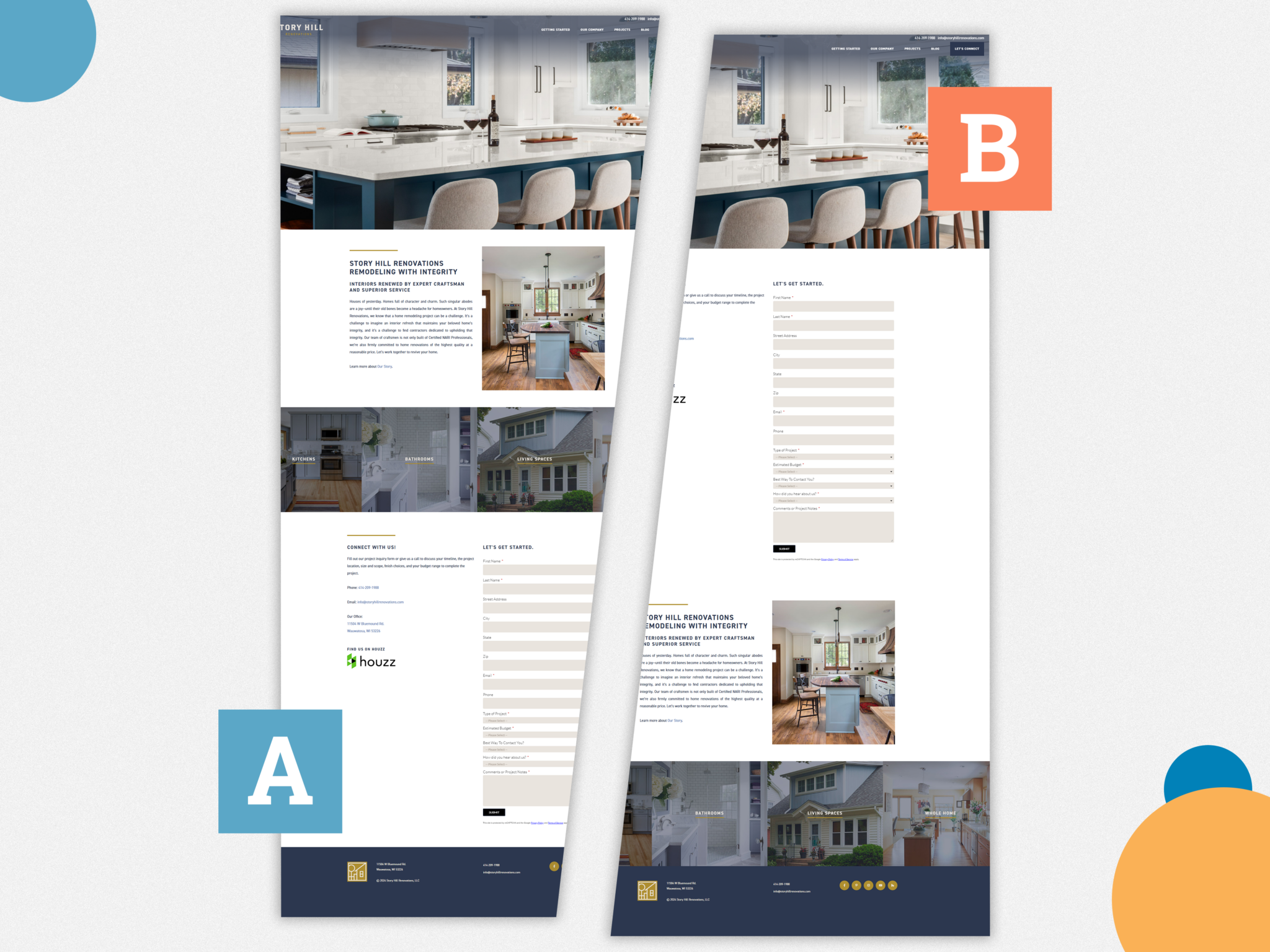CRO Test Boosts Conversions by 34% for Story Hill Renovations | Granular